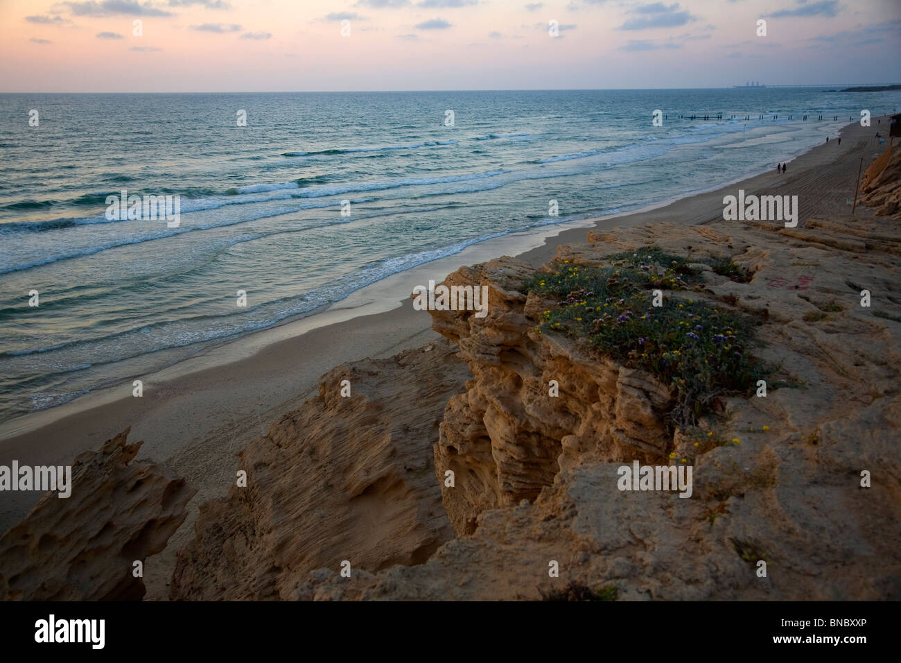 Beit Yannay beach in Israel Stock Photo - Alamy