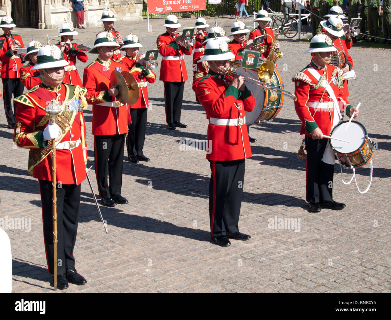 Military marching band Stock Photo - Alamy