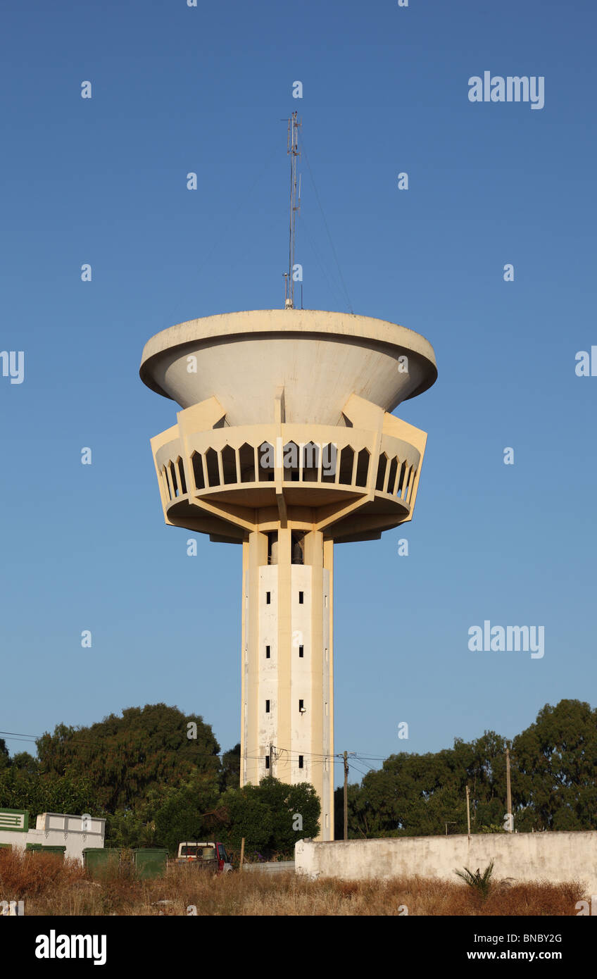 Water tower in Faro, Portugal Stock Photo - Alamy