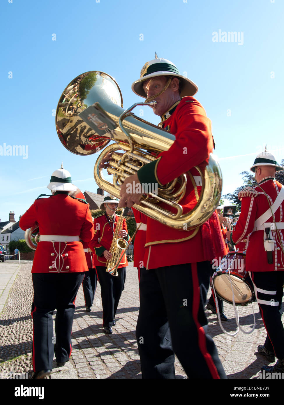 Military marching band Stock Photo - Alamy