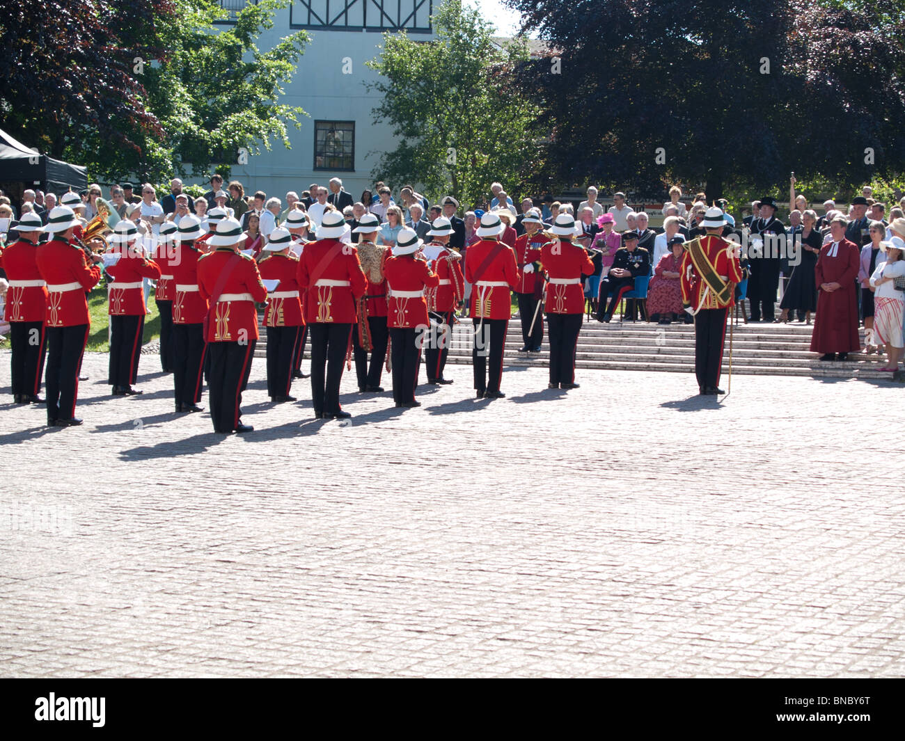 Military marching band Stock Photo - Alamy