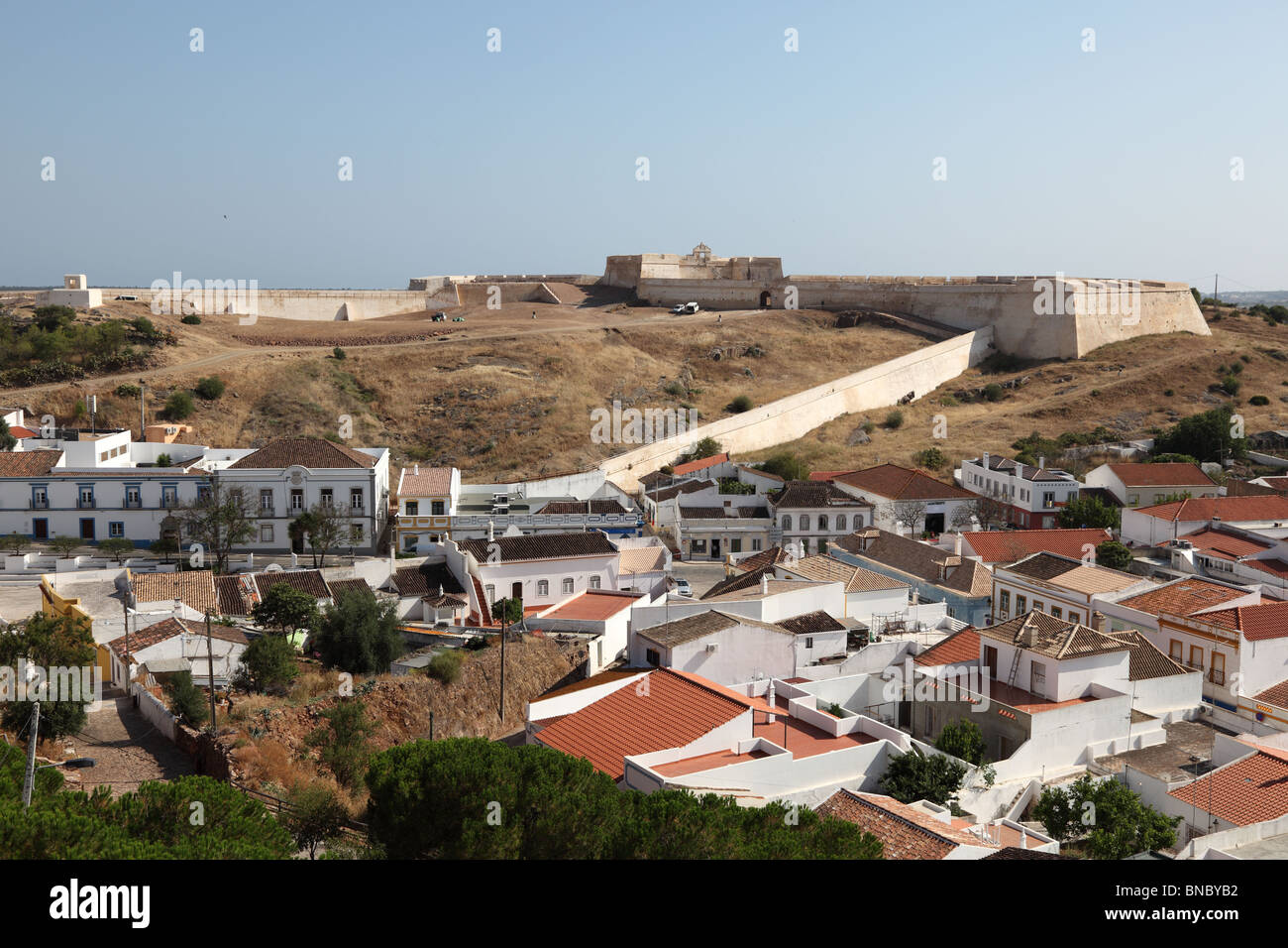 Ancient Fortress Castro Marim in Algarve, Portugal Stock Photo - Alamy