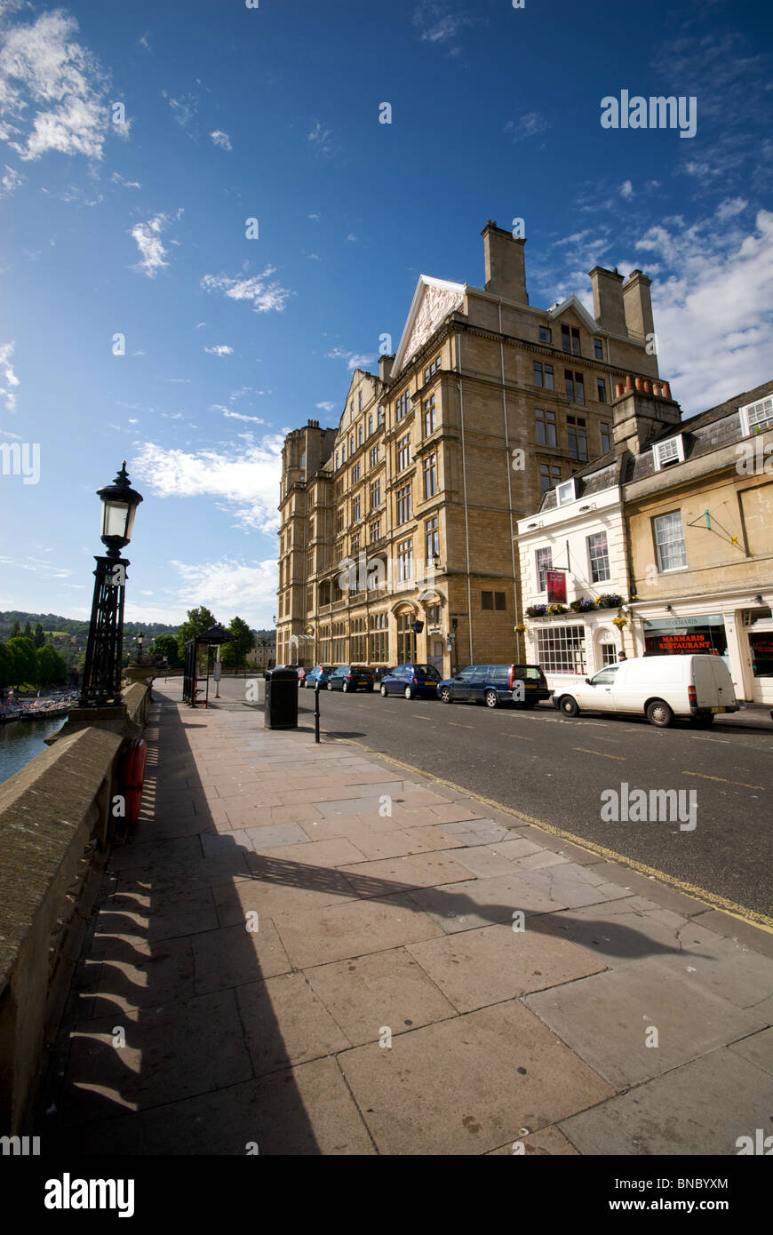 Bath Somerset UK Grand Parade Stock Photo - Alamy
