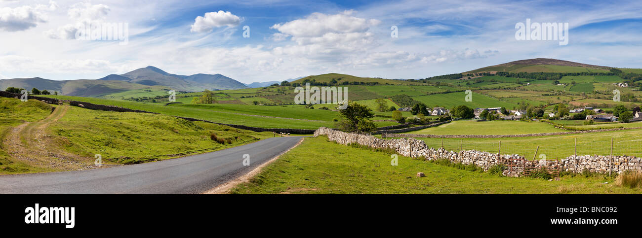 Skiddaw mountain lake district hi-res stock photography and images - Alamy