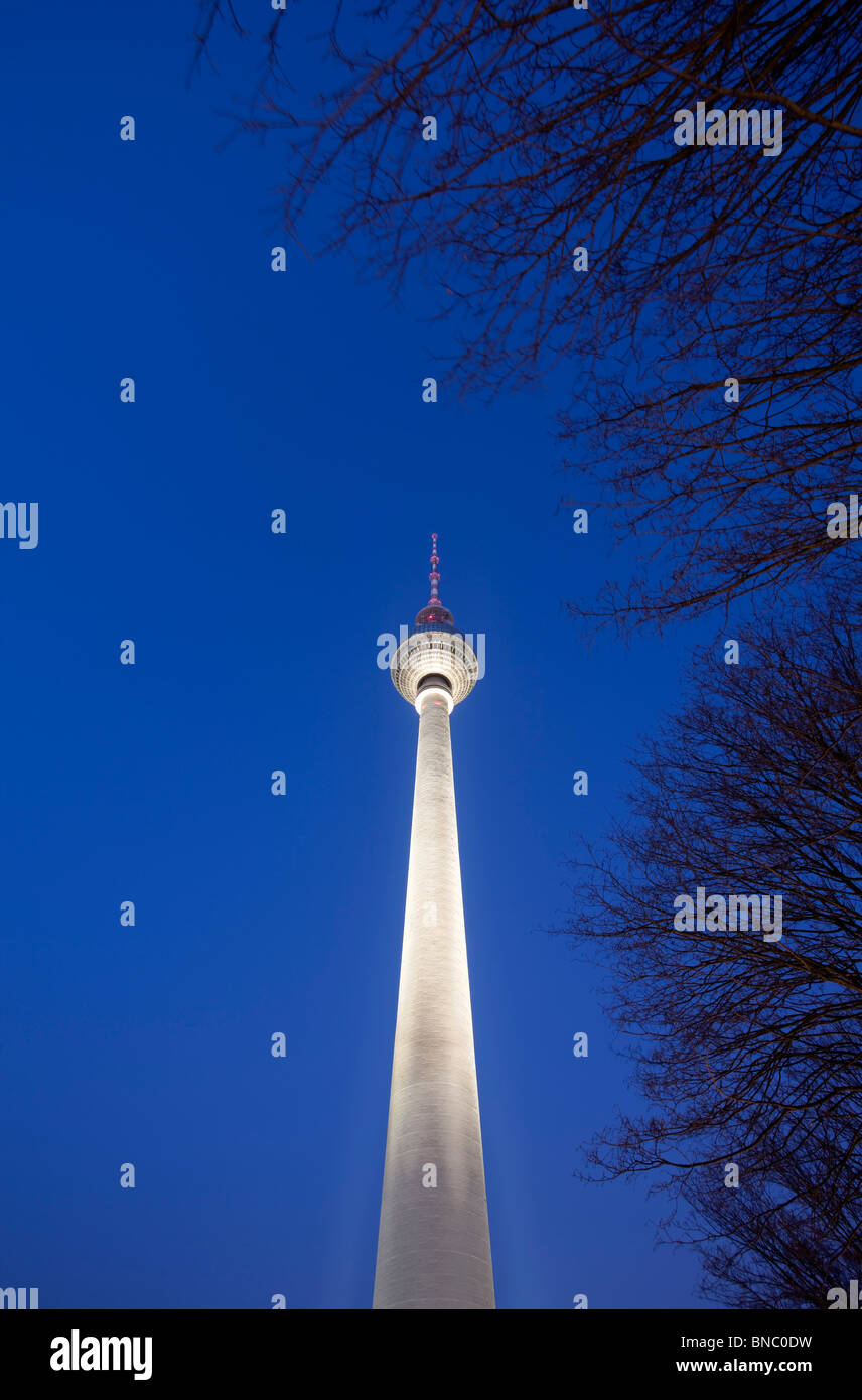 Color tv tower landmark hi-res stock photography and images - Alamy