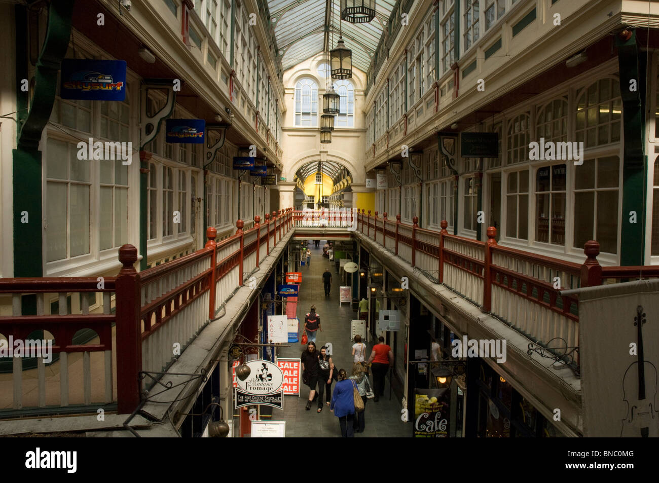 Castle Arcade, Cardiff, Wales, UK, Europe Stock Photo - Alamy