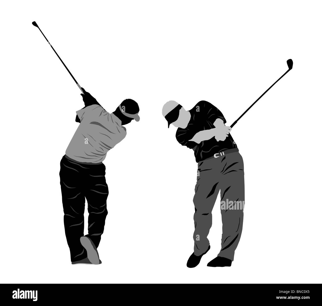 Golf background Black and White Stock Photos & Images - Alamy