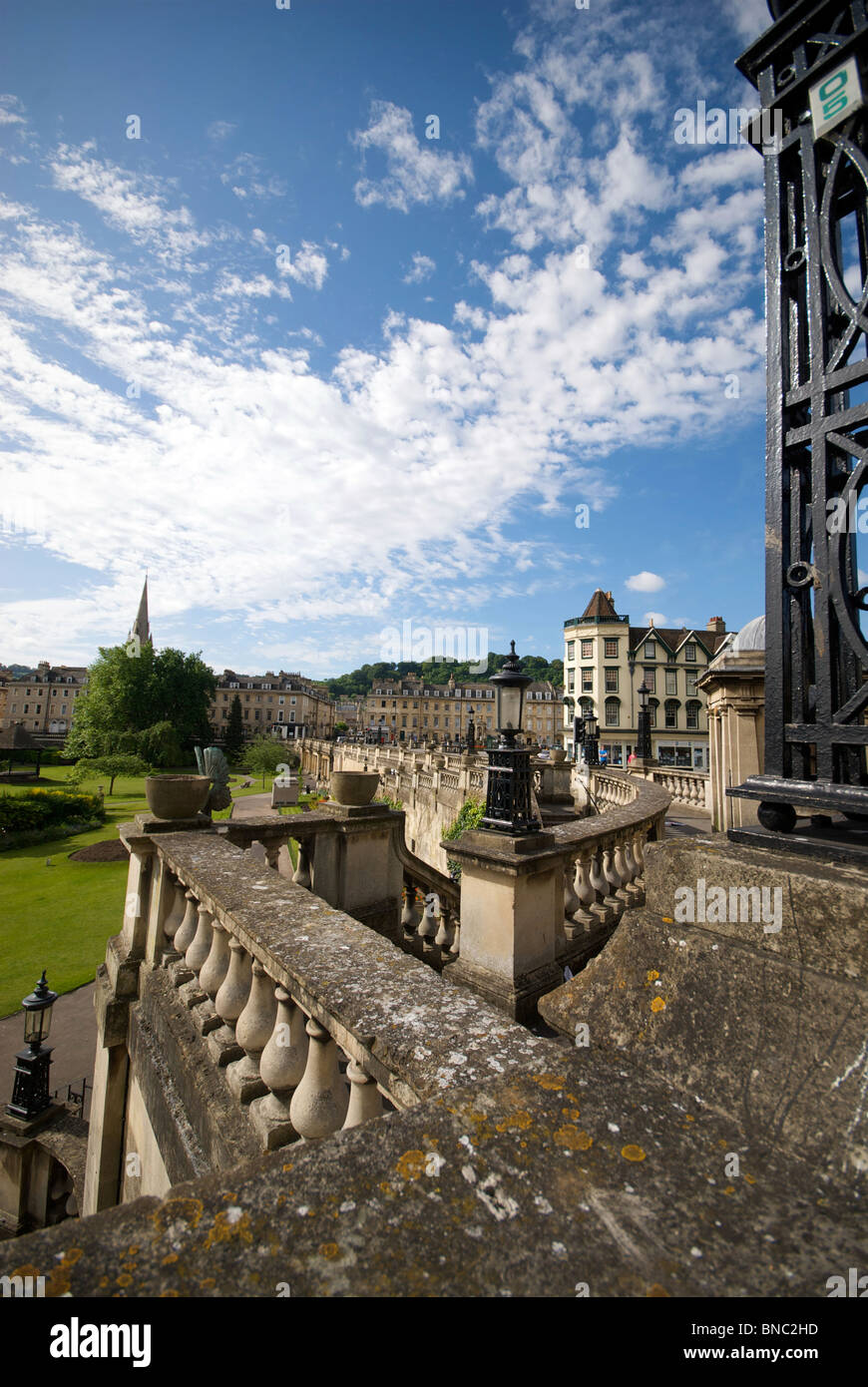 Bath Somerset UK Park Park Grand Parade Gardens Stock Photo - Alamy