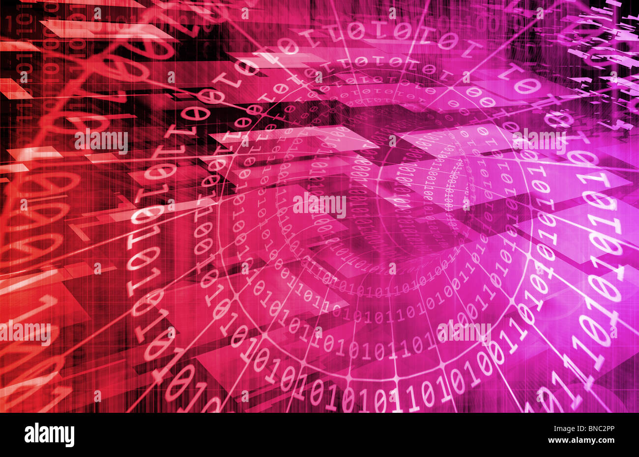 Internet Abstract as a Tech Art Background Stock Photo - Alamy