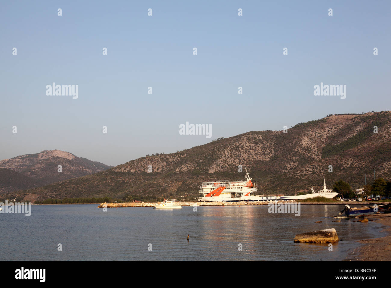 Prinos, Thassos, Greece, Sept 2009 Stock Photo - Alamy