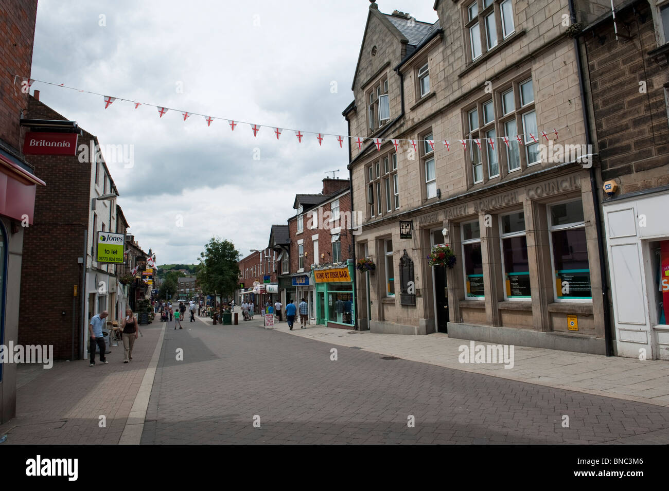 Belper street derbyshire hi-res stock photography and images - Alamy