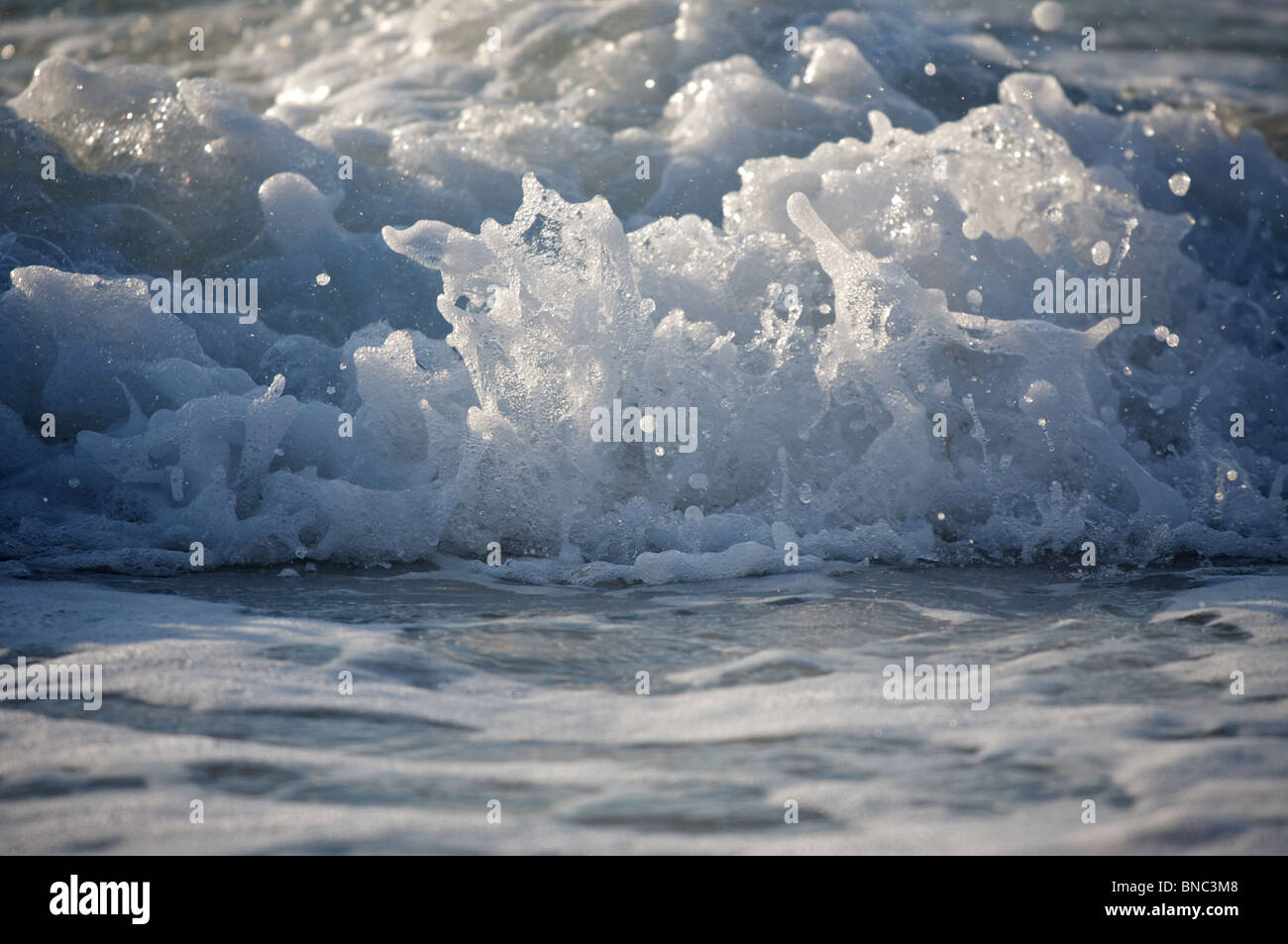 Sea wave detail Stock Photo - Alamy