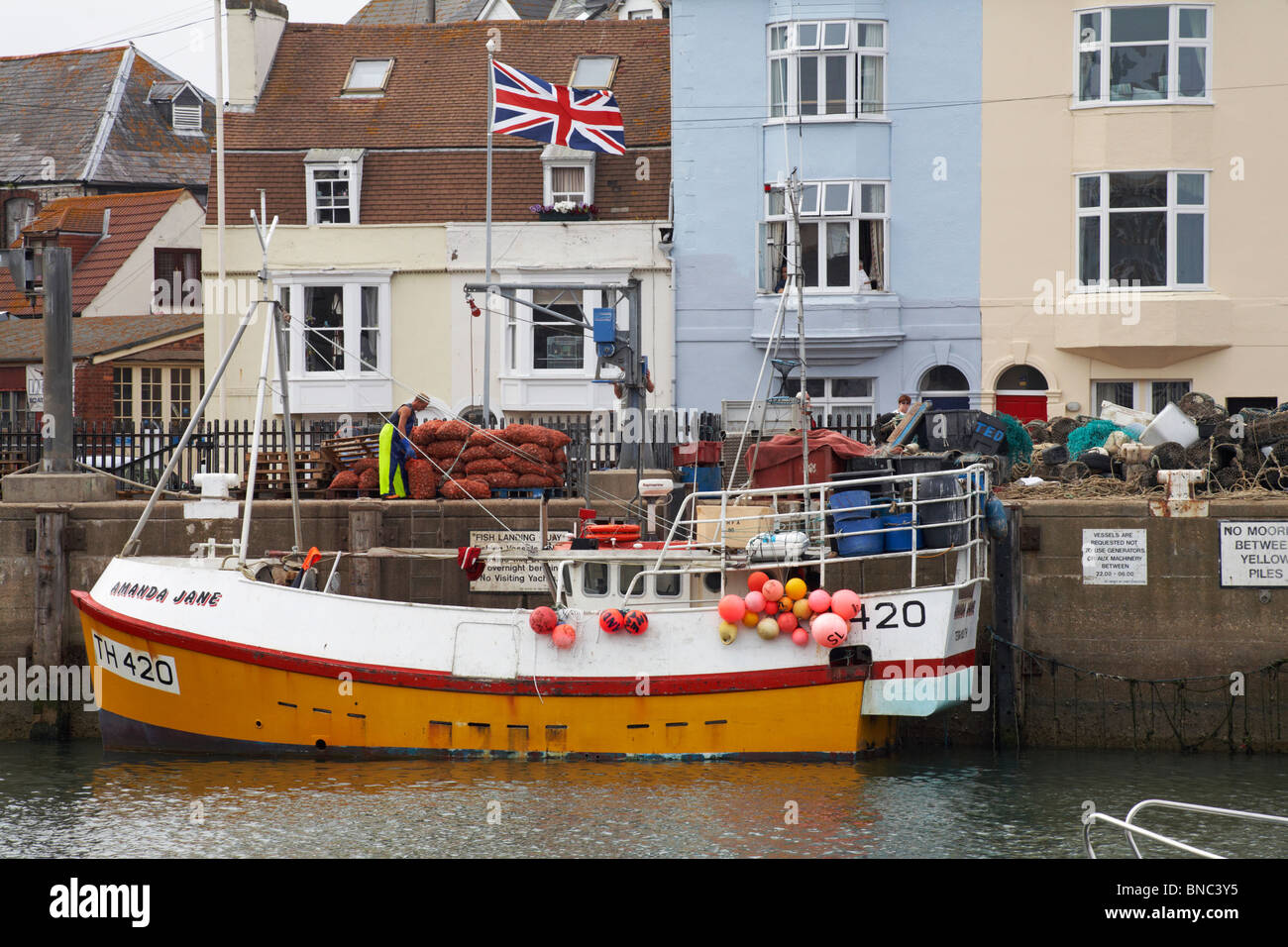 Trawler Landing Fish High Resolution Stock Photography and Images - Alamy