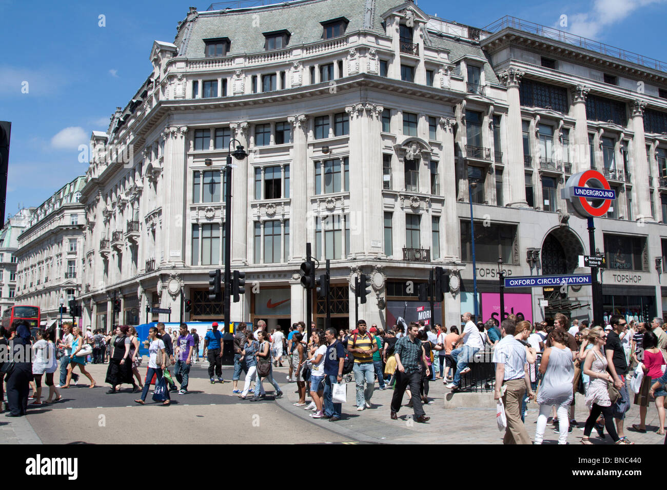 Oxford Circus - Oxford Street - London Stock Photo - Alamy