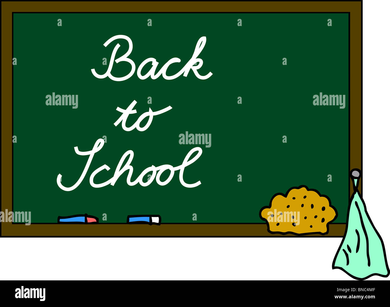 blackboard Back to school Stock Photo - Alamy