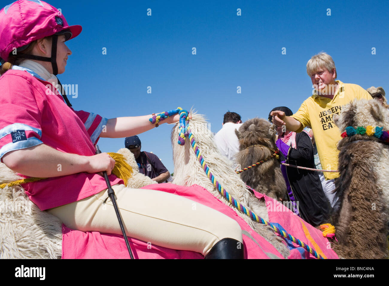 Camel race hi-res stock photography and images - Alamy