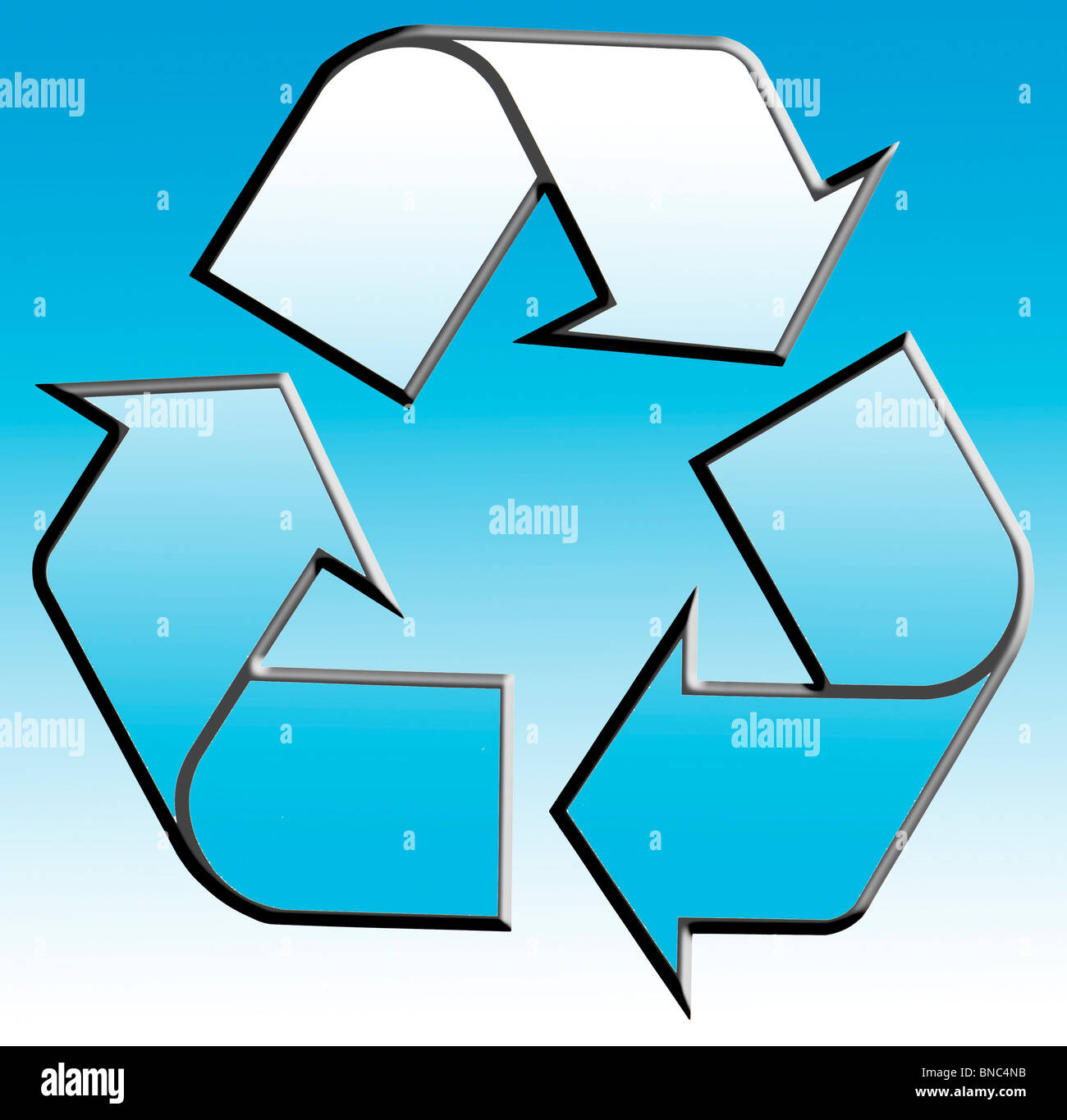Recycle recycling arrows arrow hi-res stock photography and images - Alamy