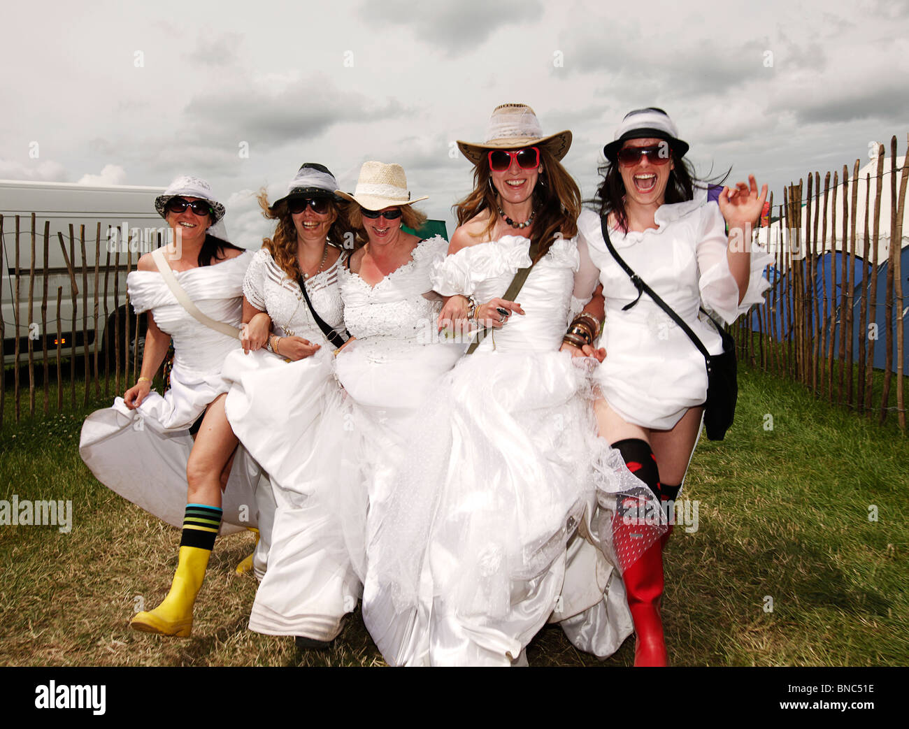Glastonbury Wellies Stock Photos & Glastonbury Wellies Stock Images - Alamy