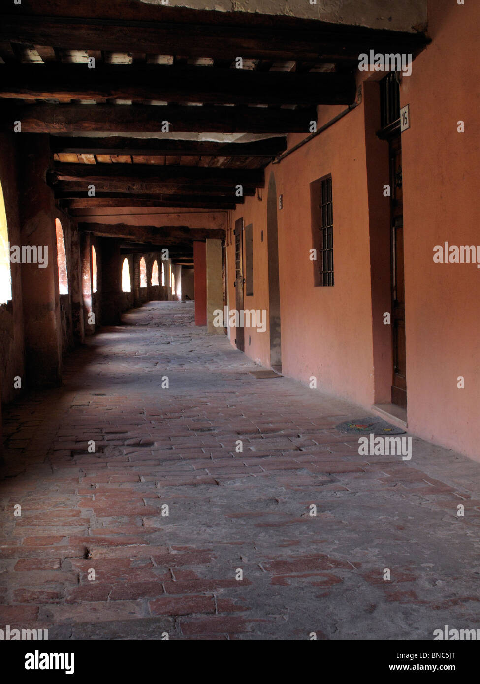 Elevated covered walkway hi-res stock photography and images - Alamy