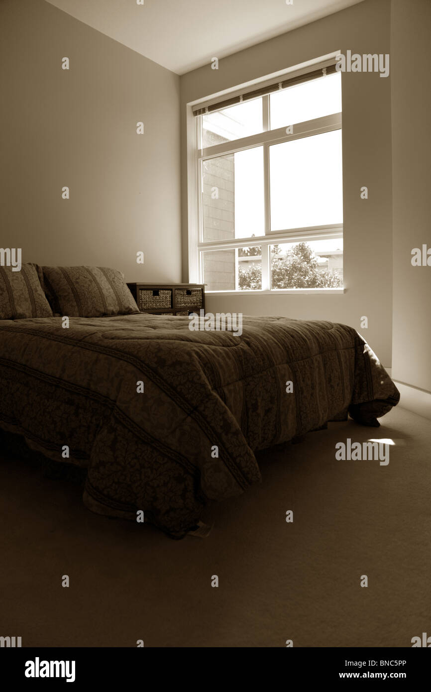 Home Interior bedroom for background Stock Photo - Alamy