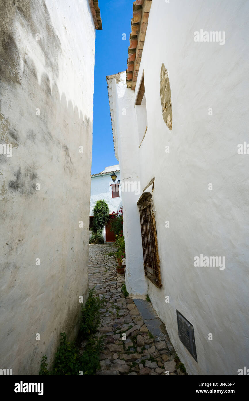 Traditional Spanish Village scene Stock Photo - Alamy