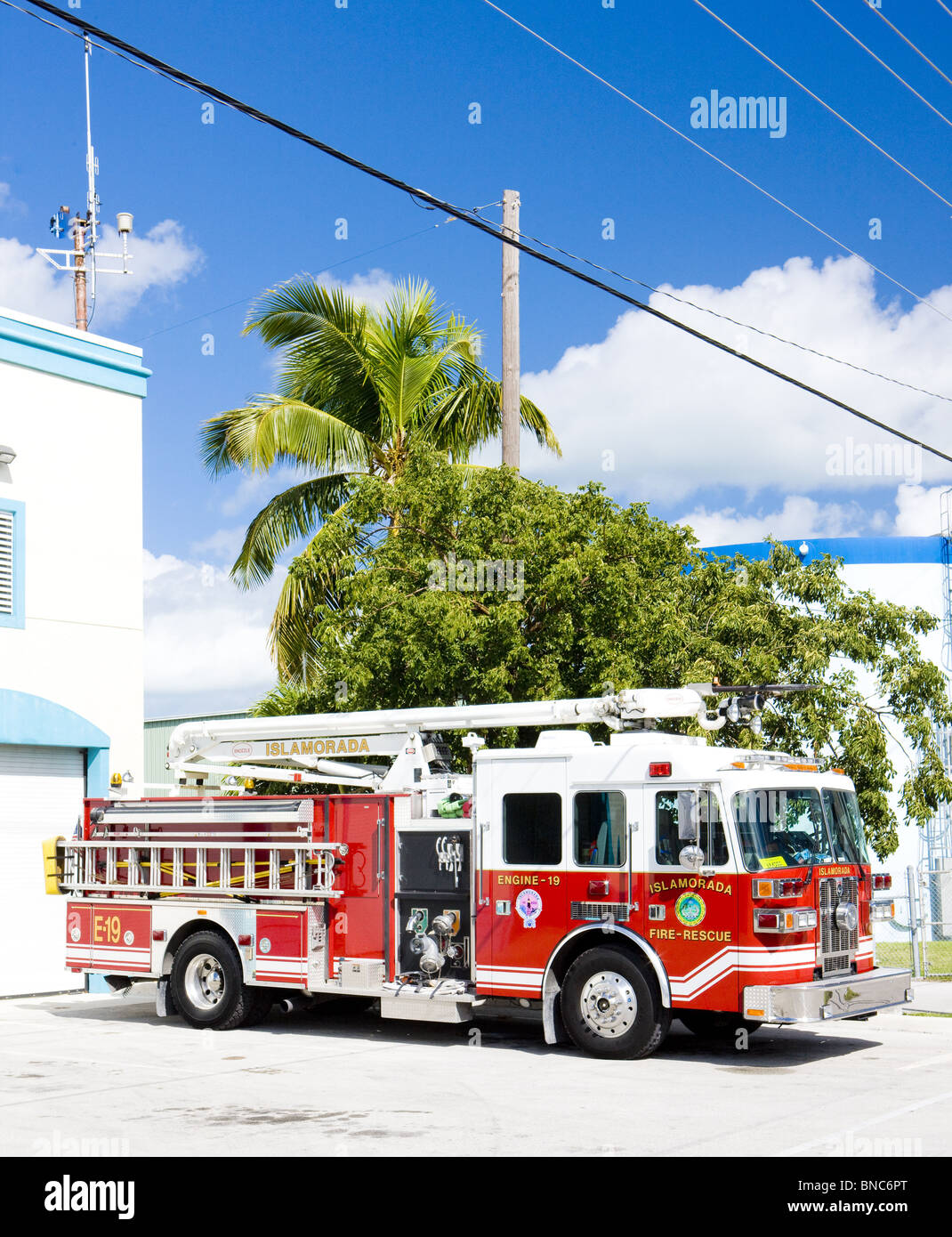fire engine, Florida, USA Stock Photo - Alamy