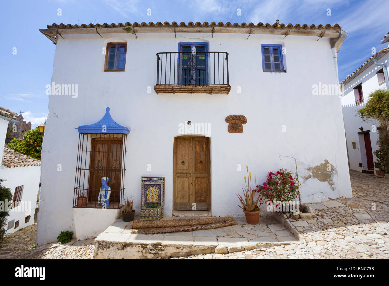 Traditional Spanish Village Scene Stock Photo Alamy traditional-spanish-village-scene-stock-photo-alamy