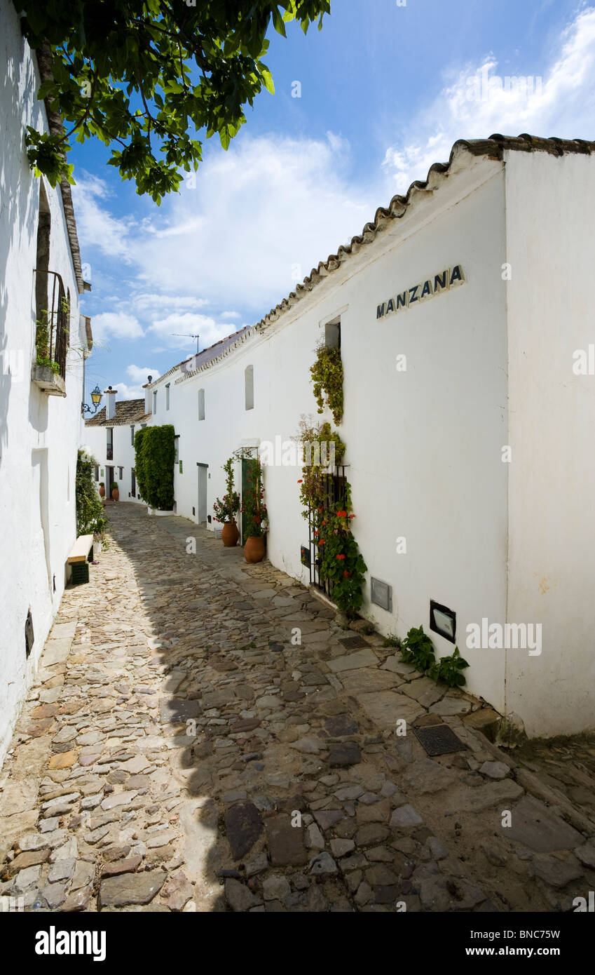 Traditional Spanish Village scene Stock Photo - Alamy