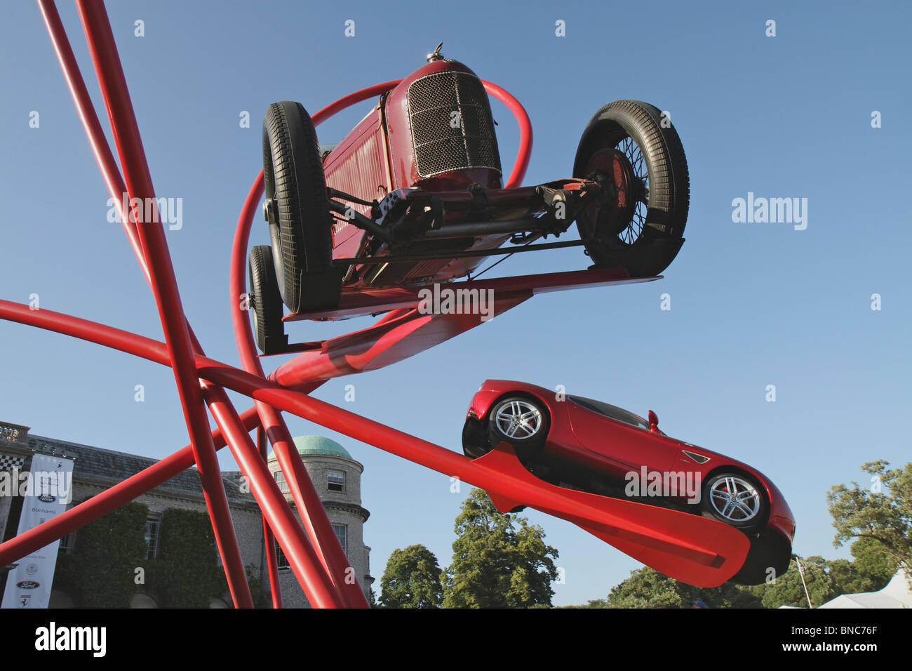 Goodwood festival car display close up hi-res stock photography and ...