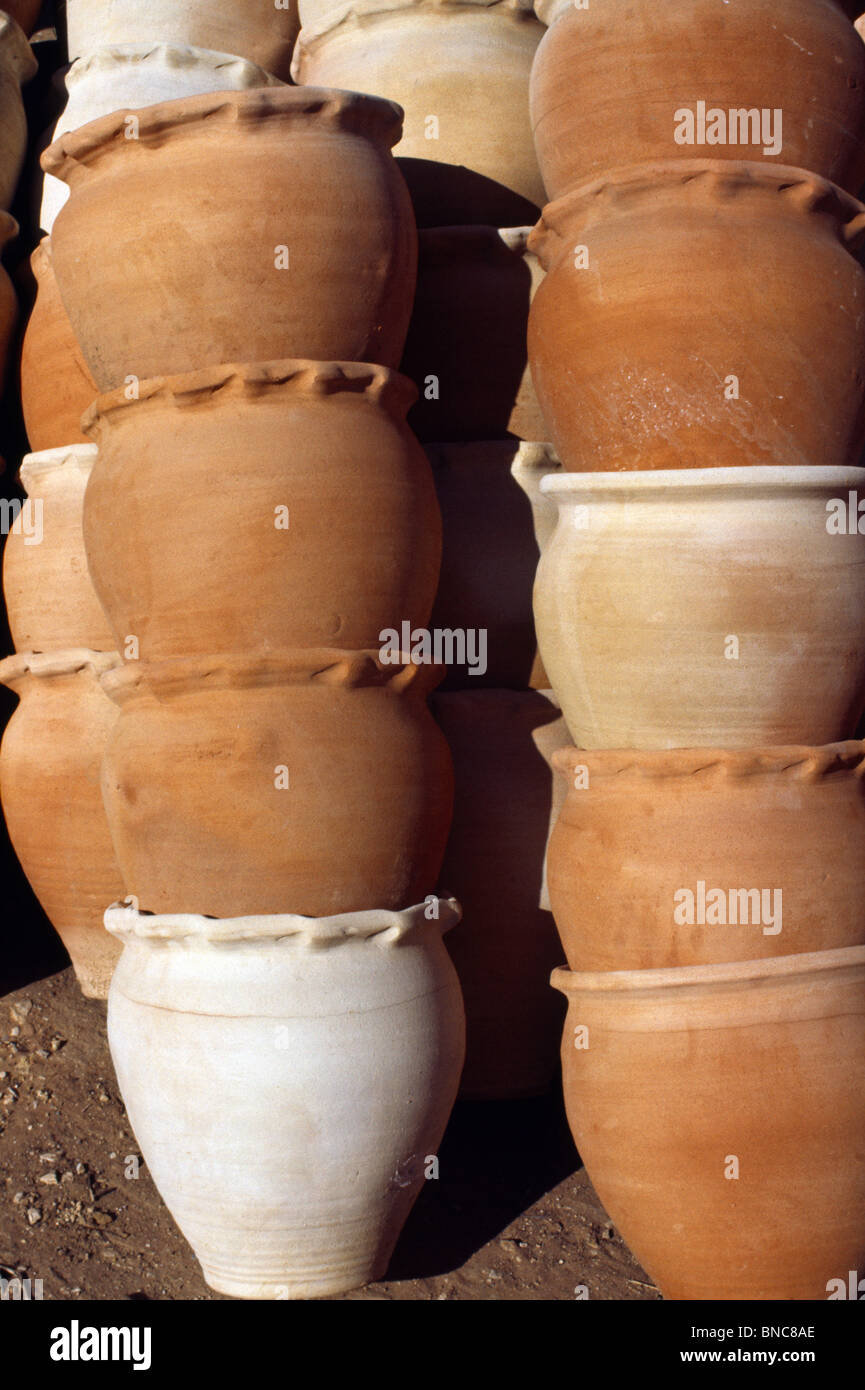 Pottery Handicrafts Jordan Stock Photo - Alamy