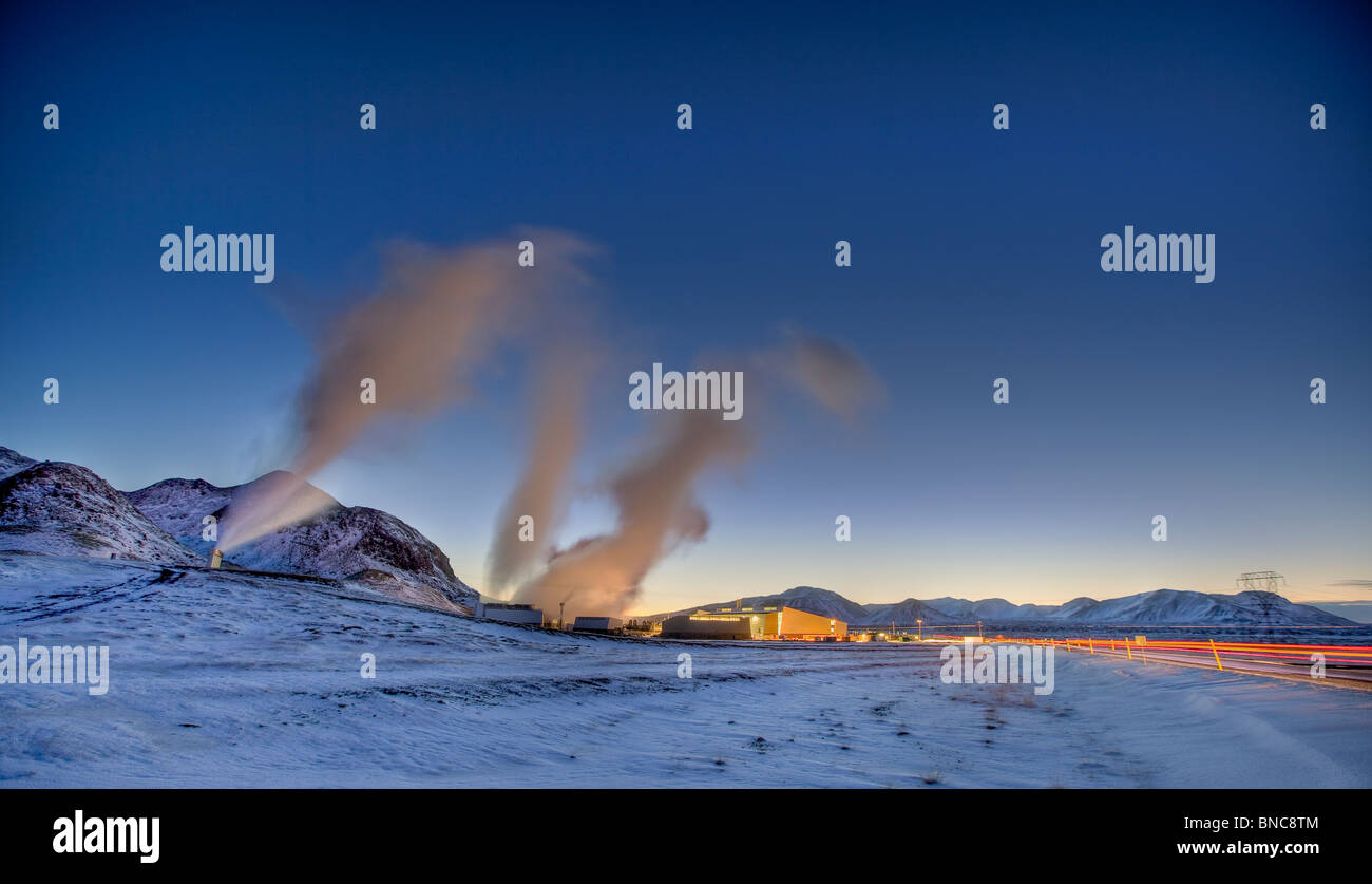 Hellisheidi Geothermal Power Plant, Iceland Stock Photo - Alamy