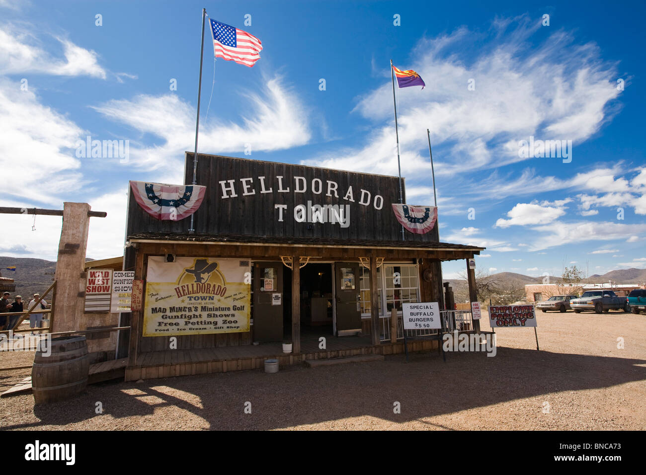 Helldorado Town at Tombstone, Arizona Stock Photo - Alamy