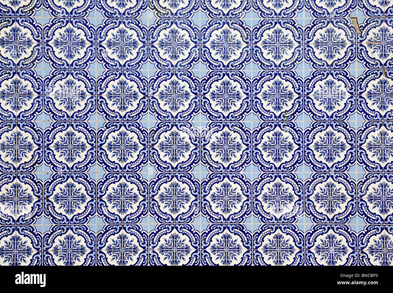 Traditional Portuguese mosaic - Azulejos - used for house decoration in ...