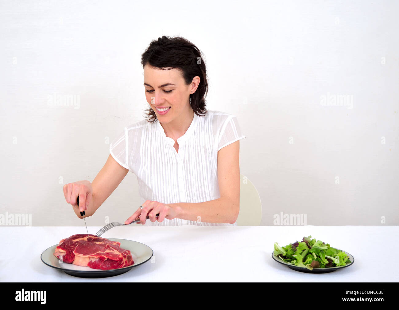 Meat over hi-res stock photography and images - Alamy