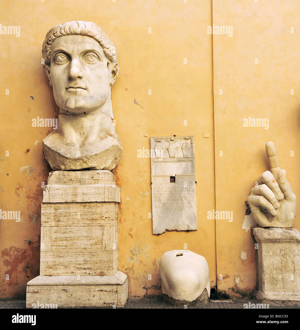 Constantine And Rome The Colossus Of Constantine, An Acrolithic Statue