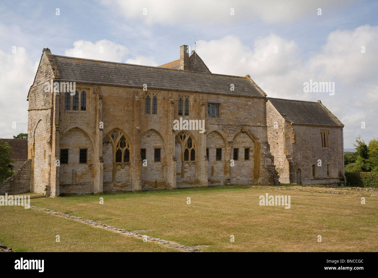 England Somerset Muchelney abbey Stock Photo - Alamy