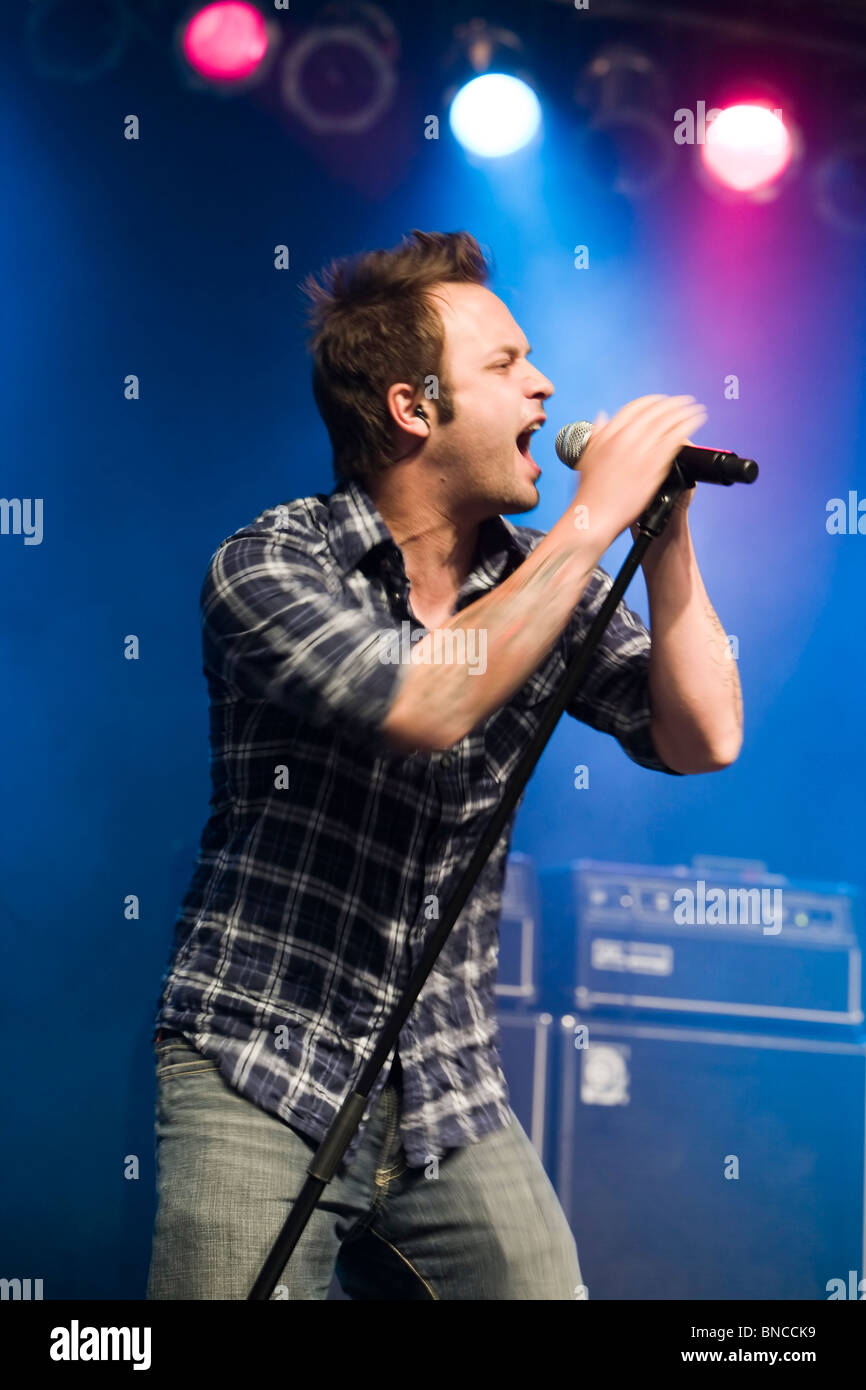 Dallas Smith of the rock band Default Stock Photo - Alamy