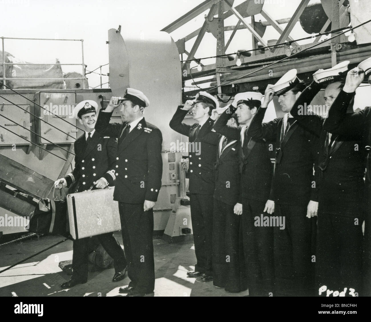 UP THE CREEK 1958 Byron film with David Tomlinson at left Stock Photo ...