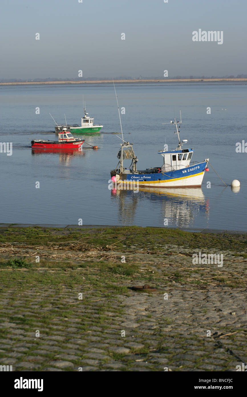Estuary of the Loire river Stock Photo - Alamy