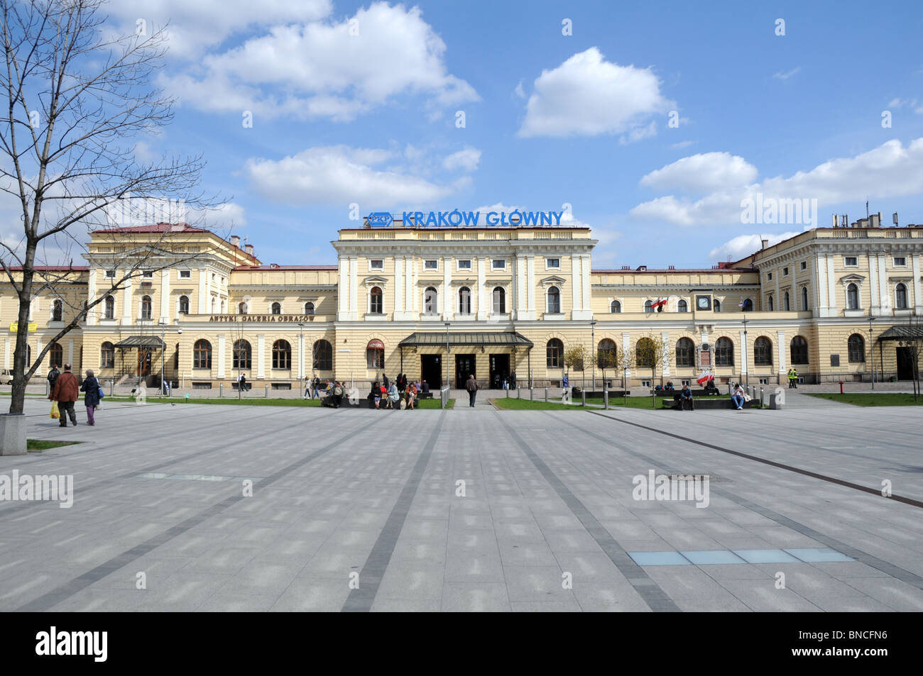 Krakow Central railway station (commonly known as Main Station), Poland ...