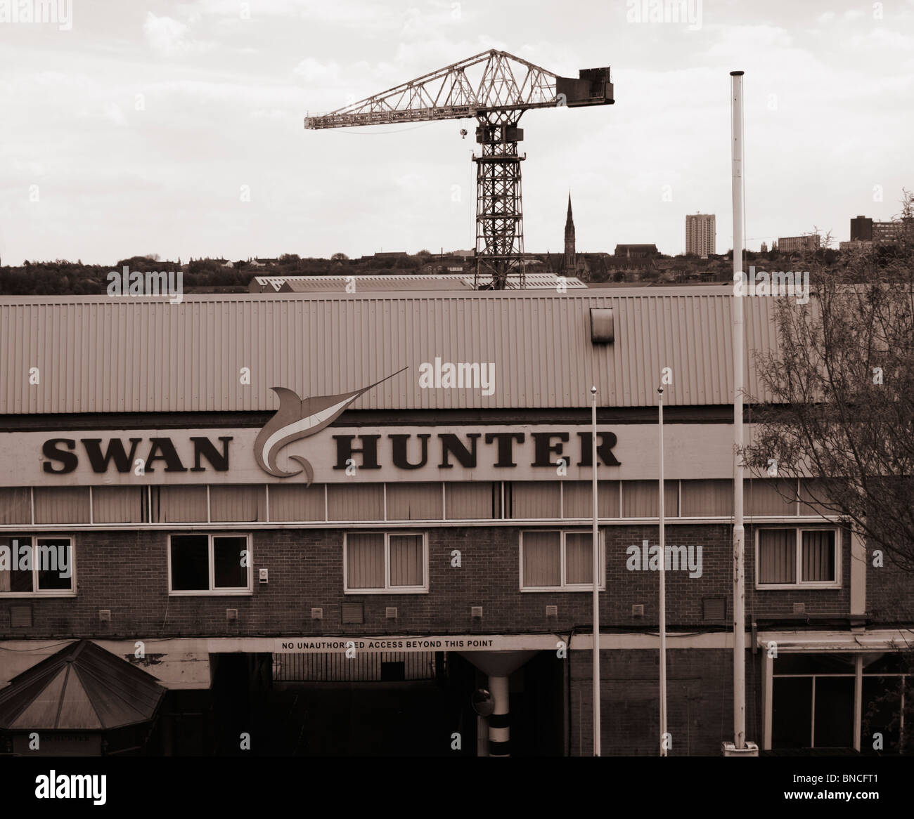 Swan hunter hi-res stock photography and images - Alamy