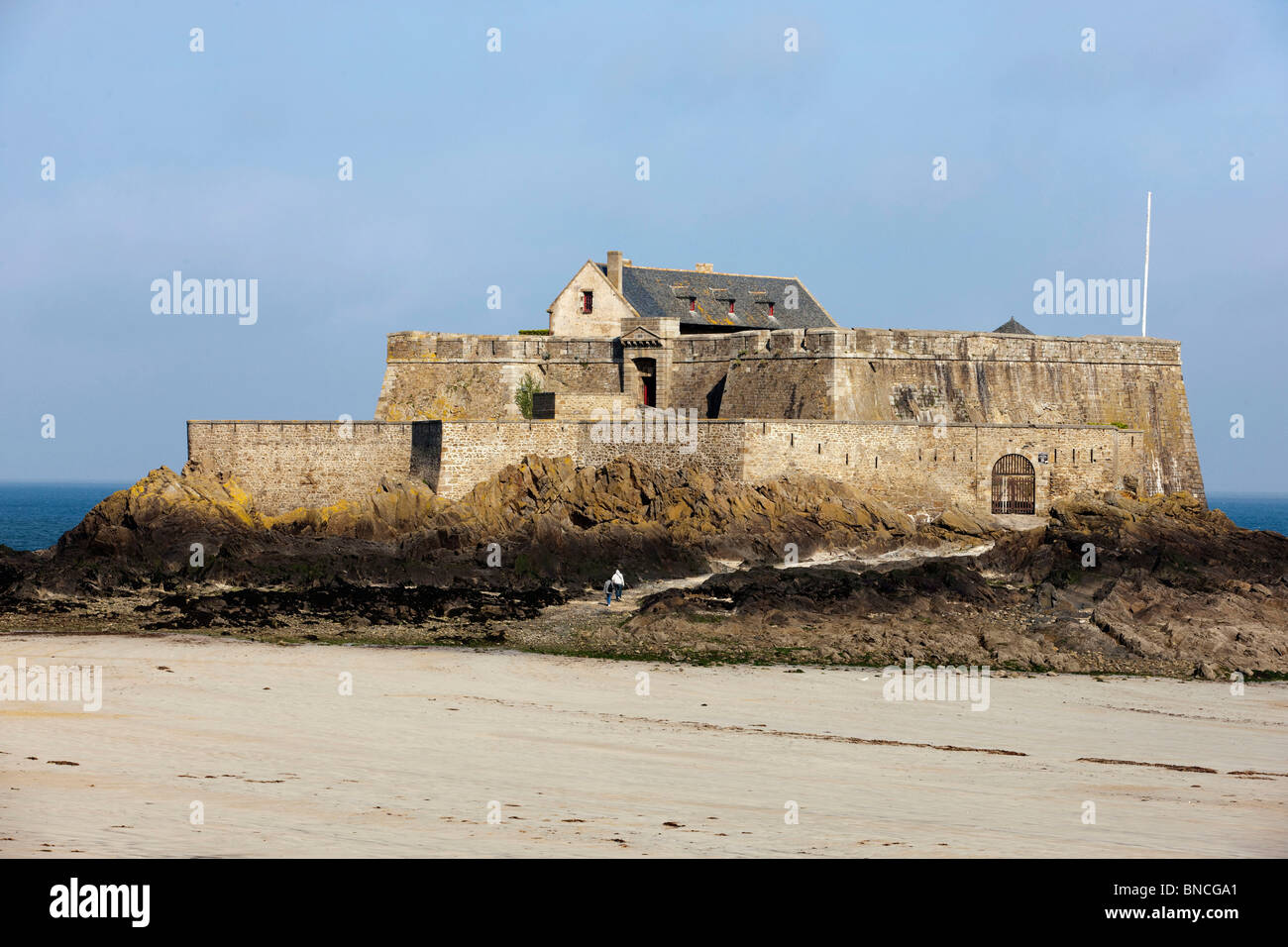 Fort national from st malo ramparts hi-res stock photography and images ...