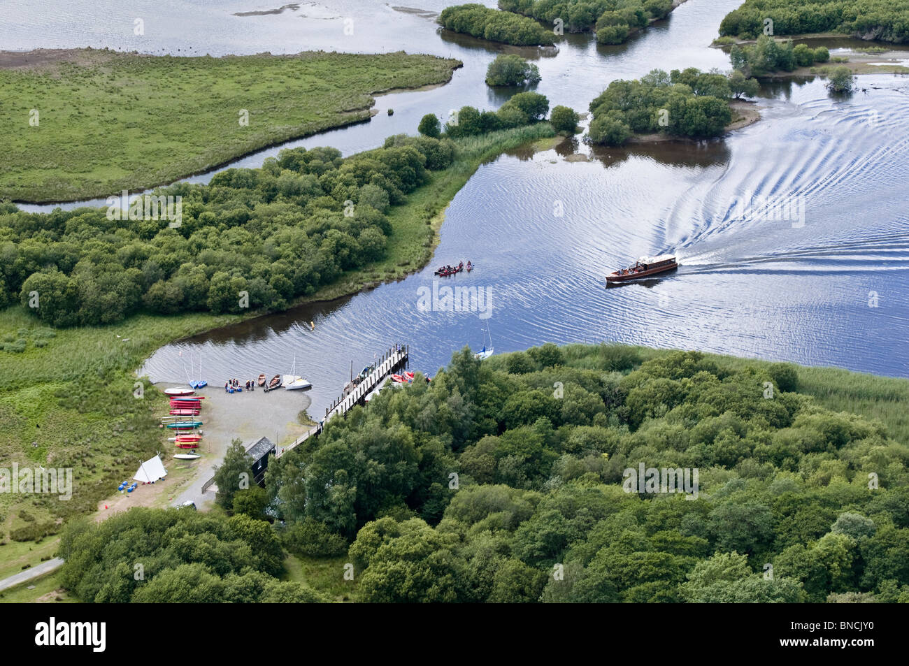 Derwent water aerial hi-res stock photography and images - Alamy