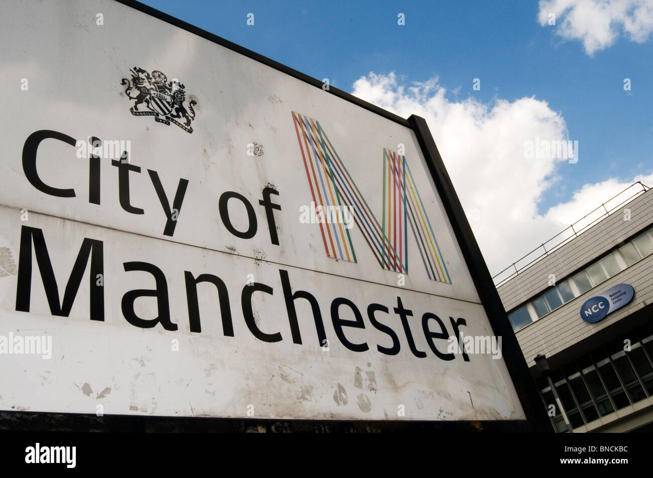 Manchester sign hi-res stock photography and images - Alamy