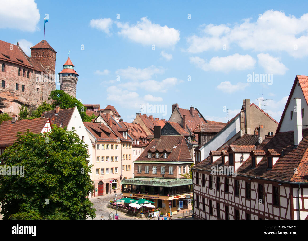 Nuremberg's historic center. Germany Stock Photo - Alamy