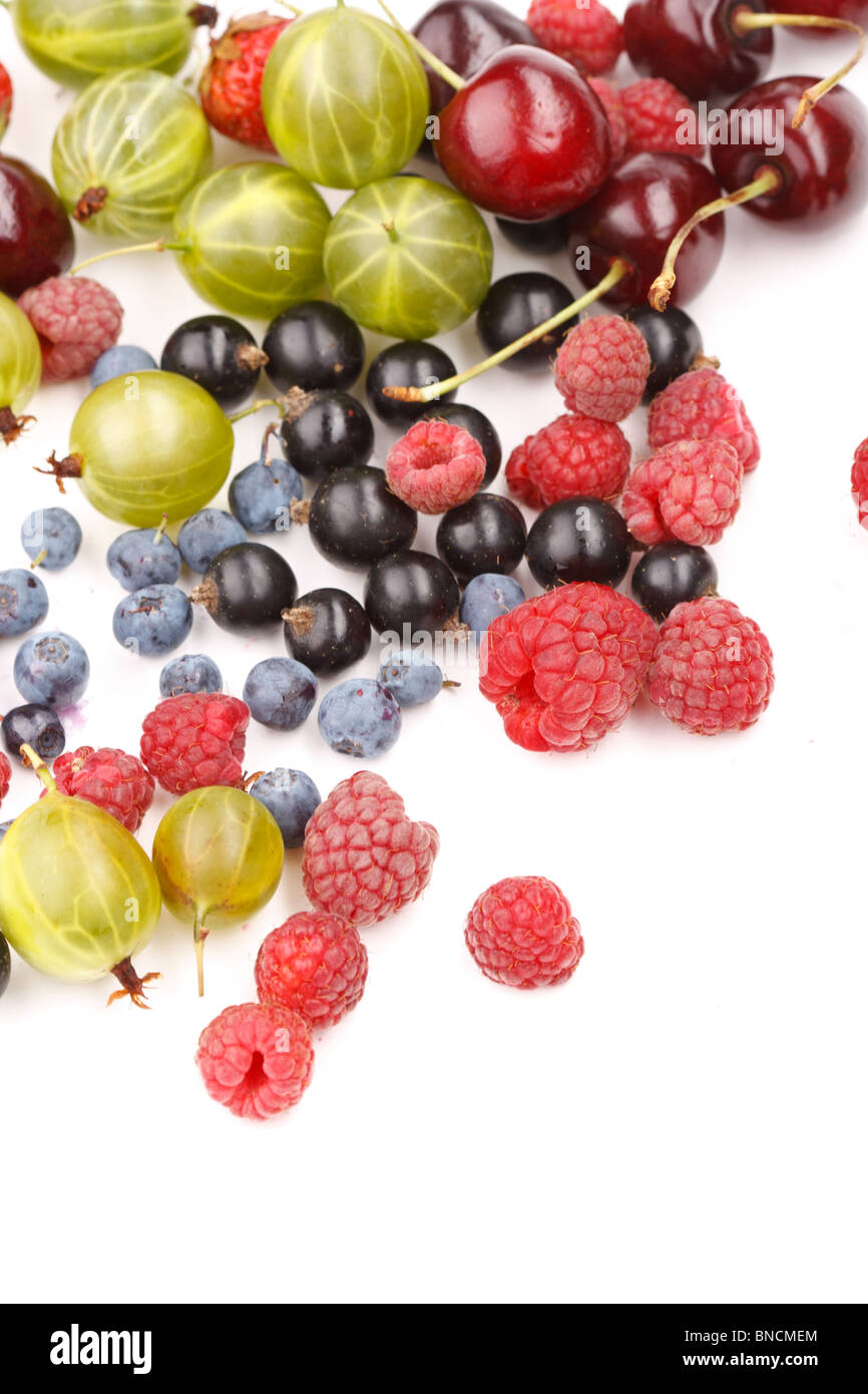 different kinds of berries Stock Photo - Alamy