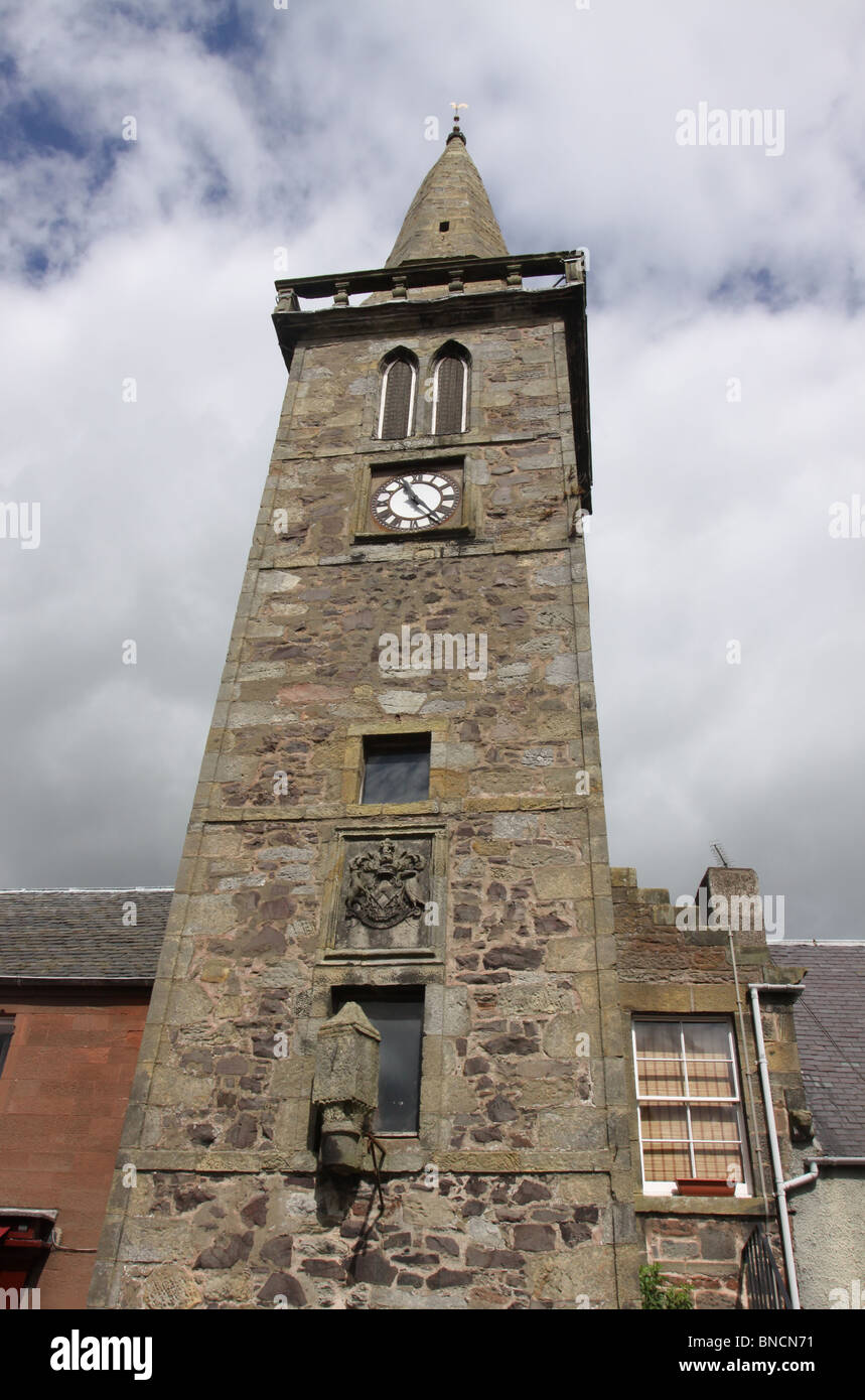 Town hall steeple strathmiglo scotland hi-res stock photography and ...