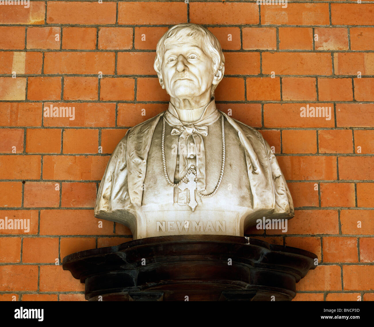 Bust of Cardinal Newman (by F. Verheyden, 1882) at the Oratory of St ...