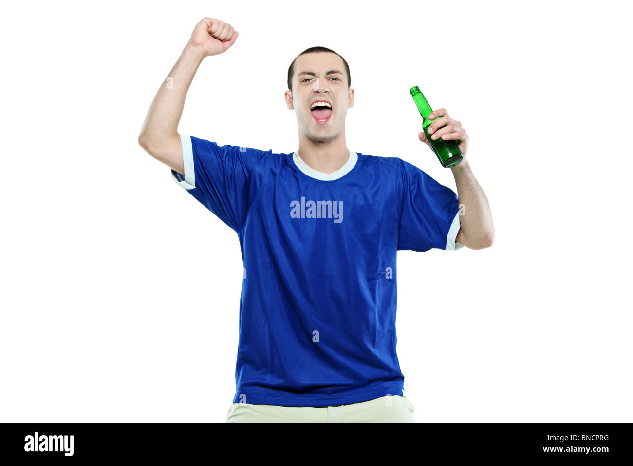 Football shouting shout hi-res stock photography and images - Alamy