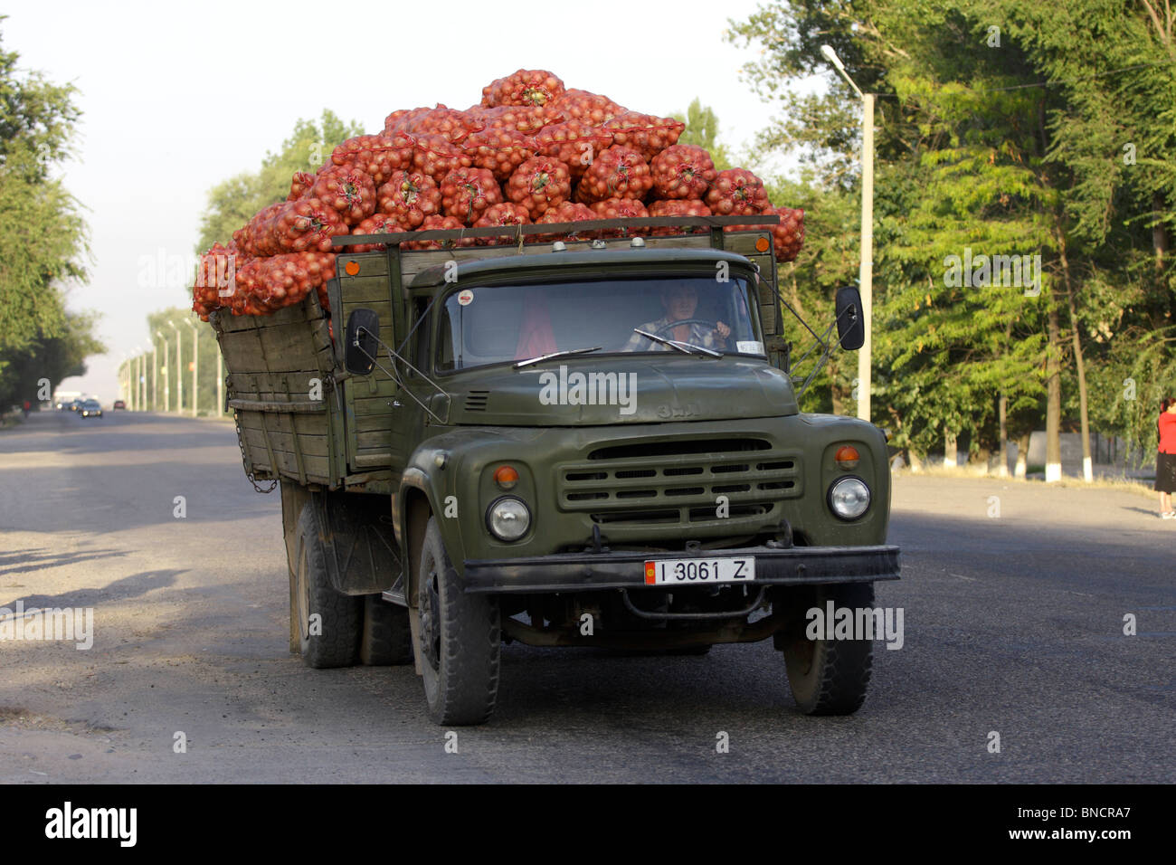 Truck Transporting Vegetables High Resolution Stock Photography and ...